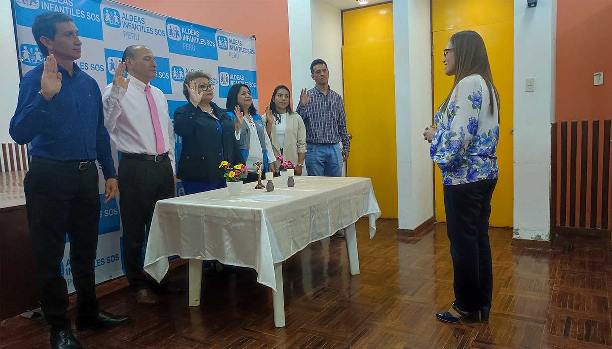 Personas solidarias juramentaron al Comité de Apoyo a la niñez en ...